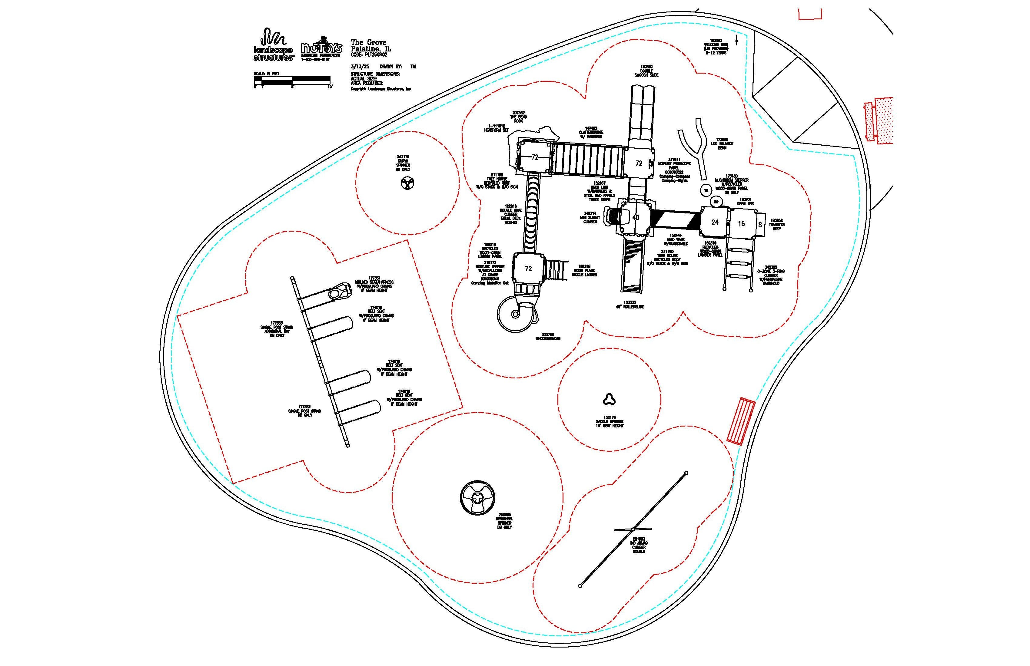 The Grove - New Playground - Palatine Park District
